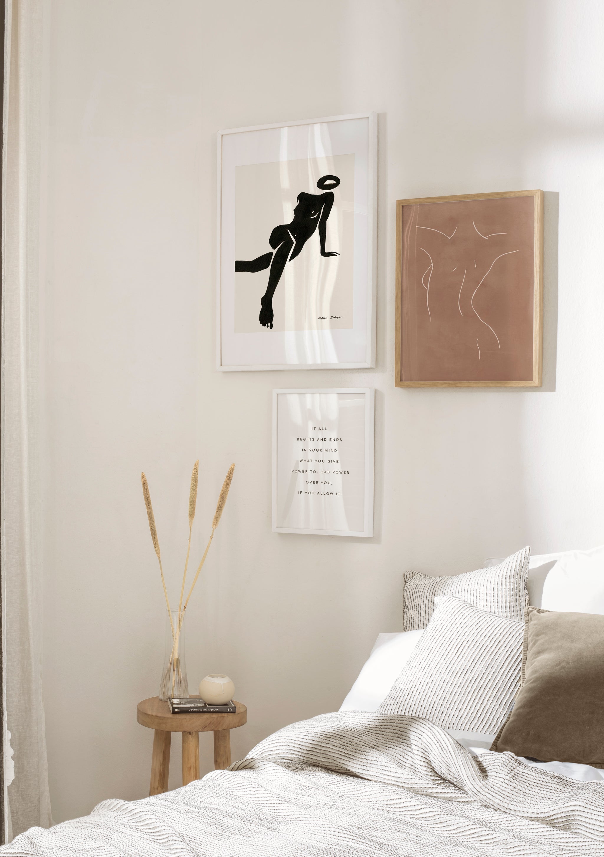Black figure #1 poster | Wall art, framed prints and posters – Artesta